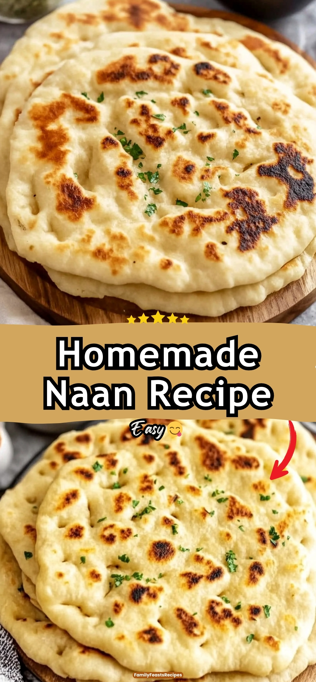 Homemade Naan Recipe
